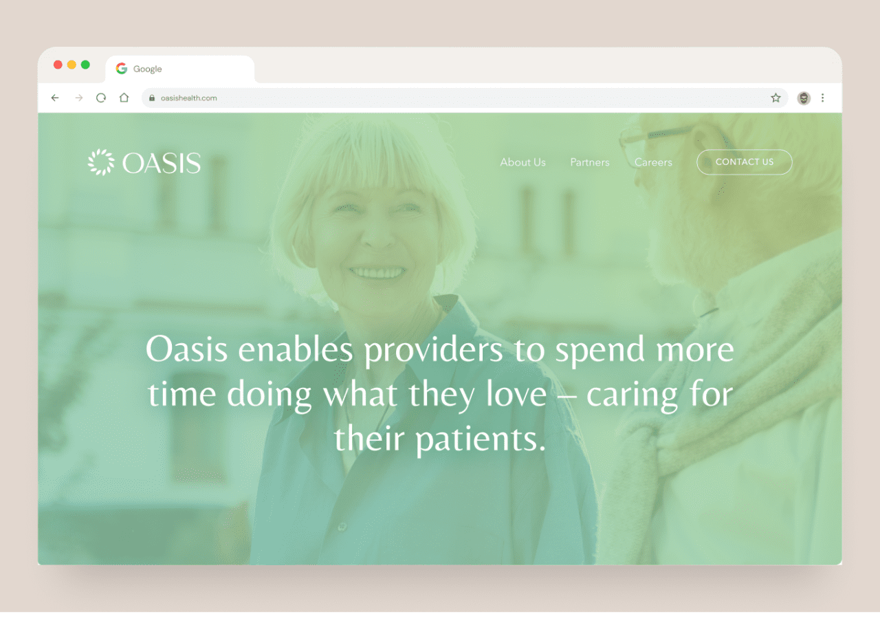 Oasis Health Care Branding - Envy Design Co.