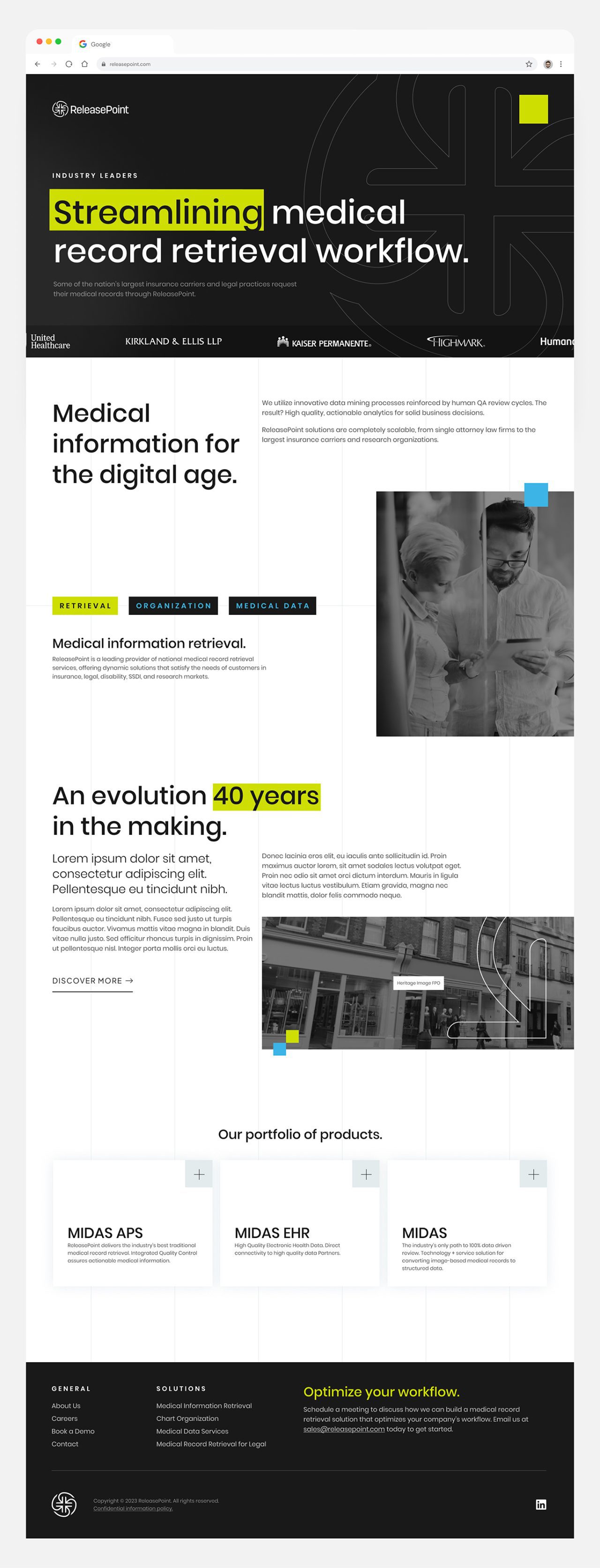 Release Point Brand & Communication Design - Envy Design Co.